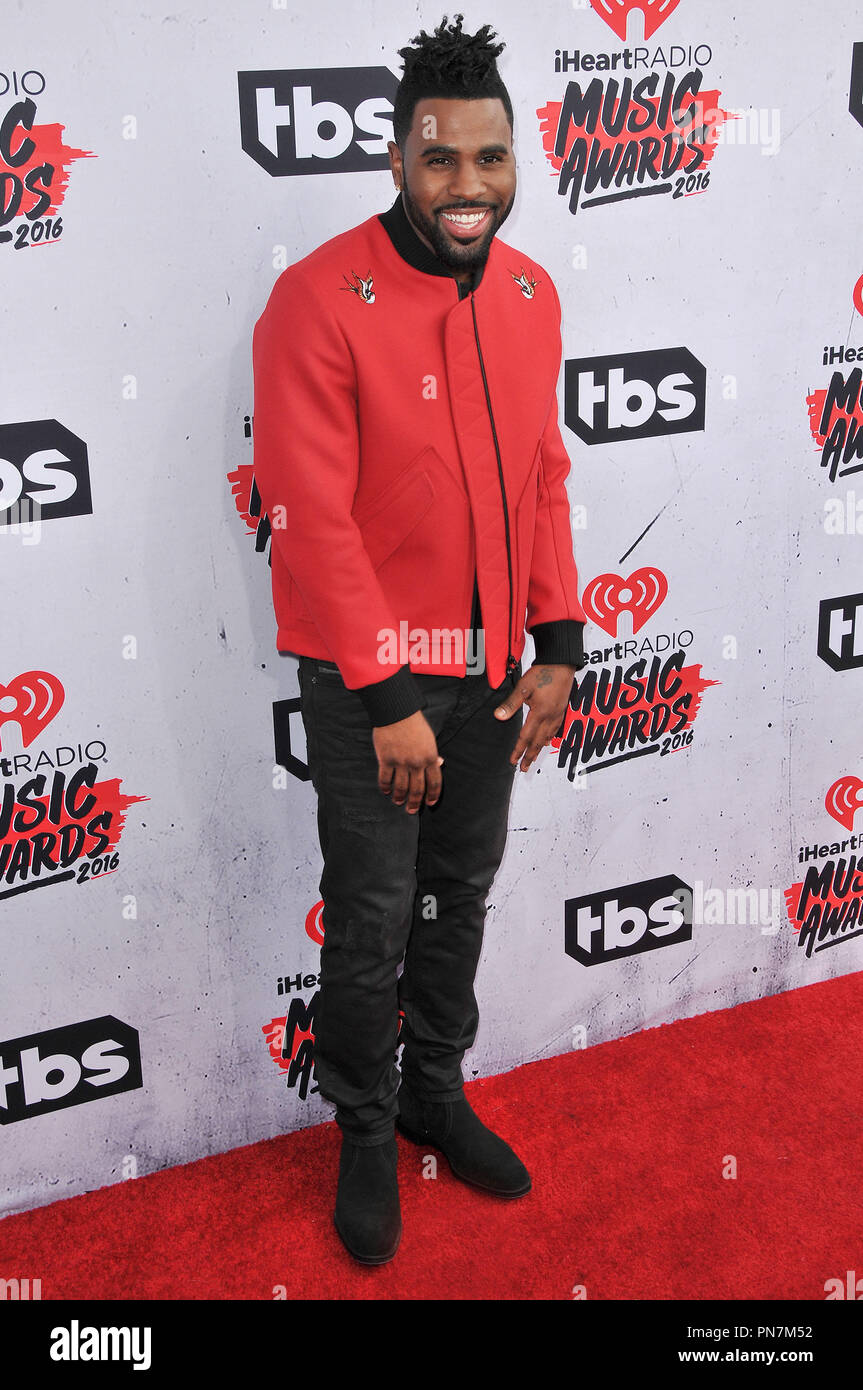 Jason Derulo at the 2016 iHeartRadio Music Awards held at The Forum in ...
