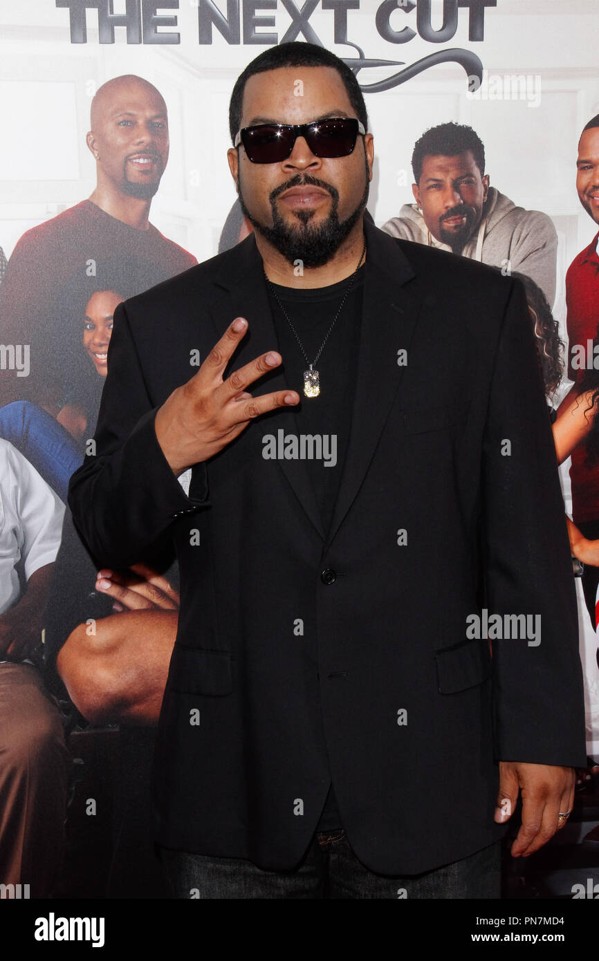 Ice Cube at the Premiere of Warner Bros. Pictures' "Barbershop: The ...
