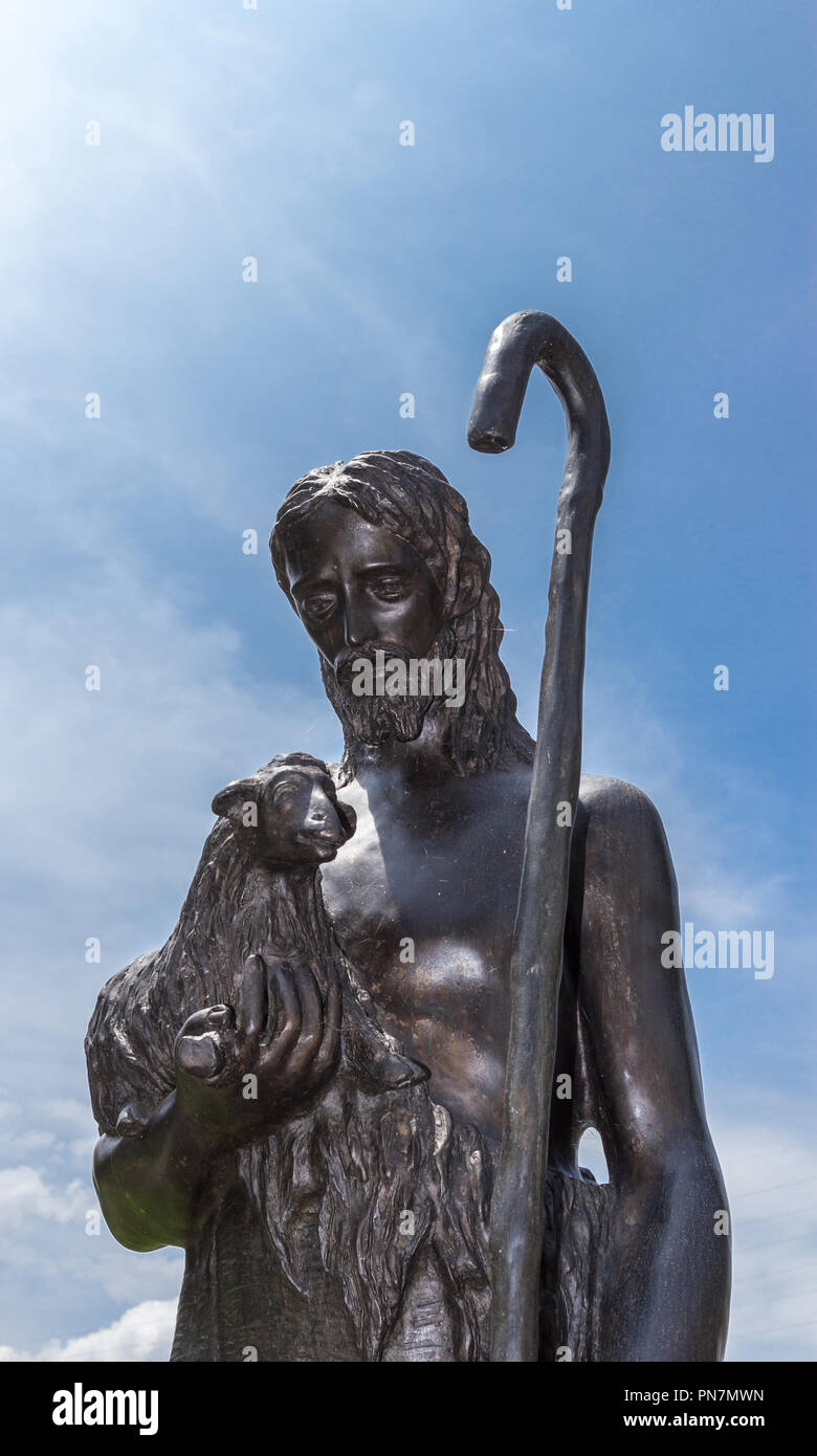 Statue of christ the good shepherd hi-res stock photography and images ...