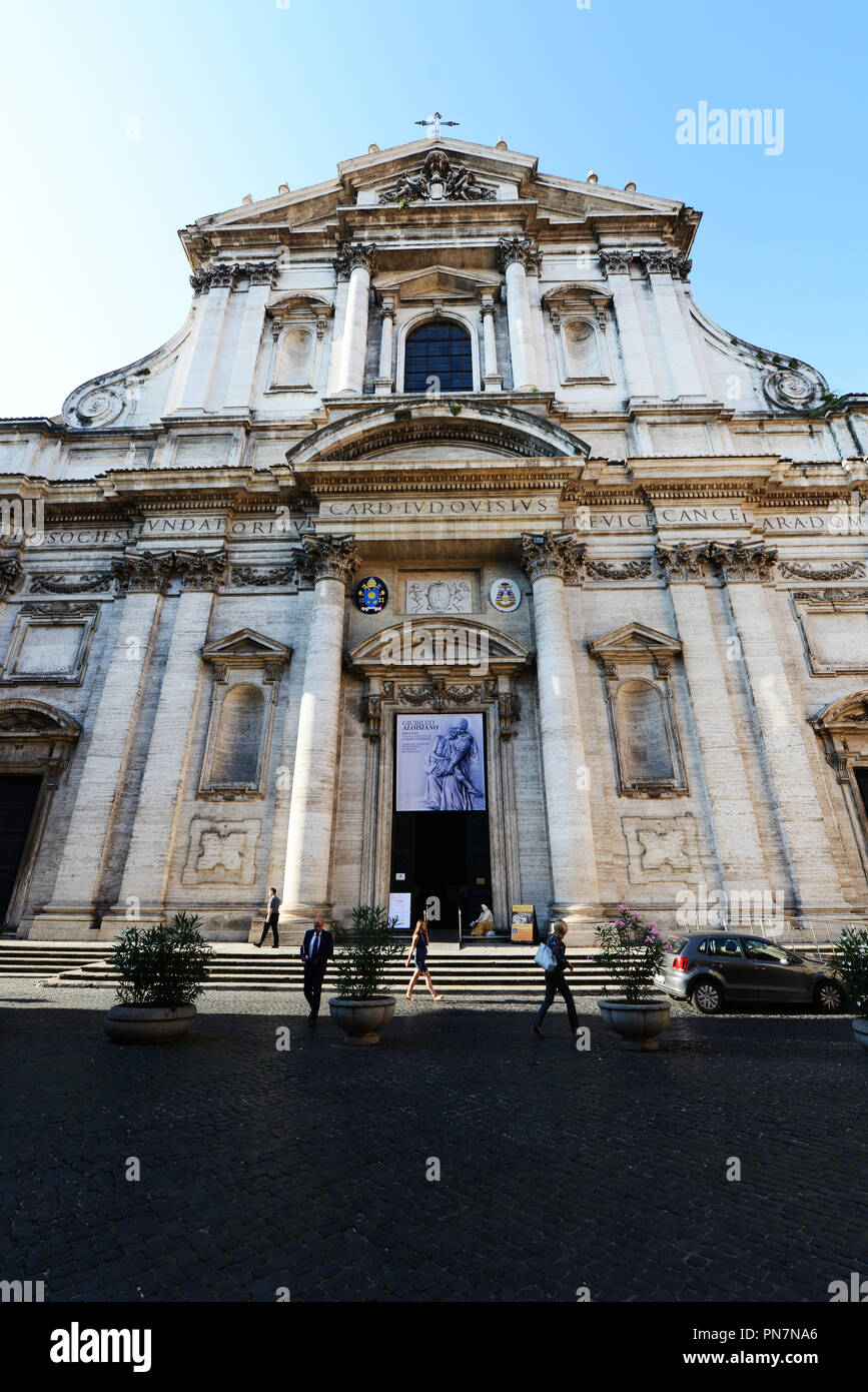 Chiesa del gesu church hi-res stock photography and images - Alamy