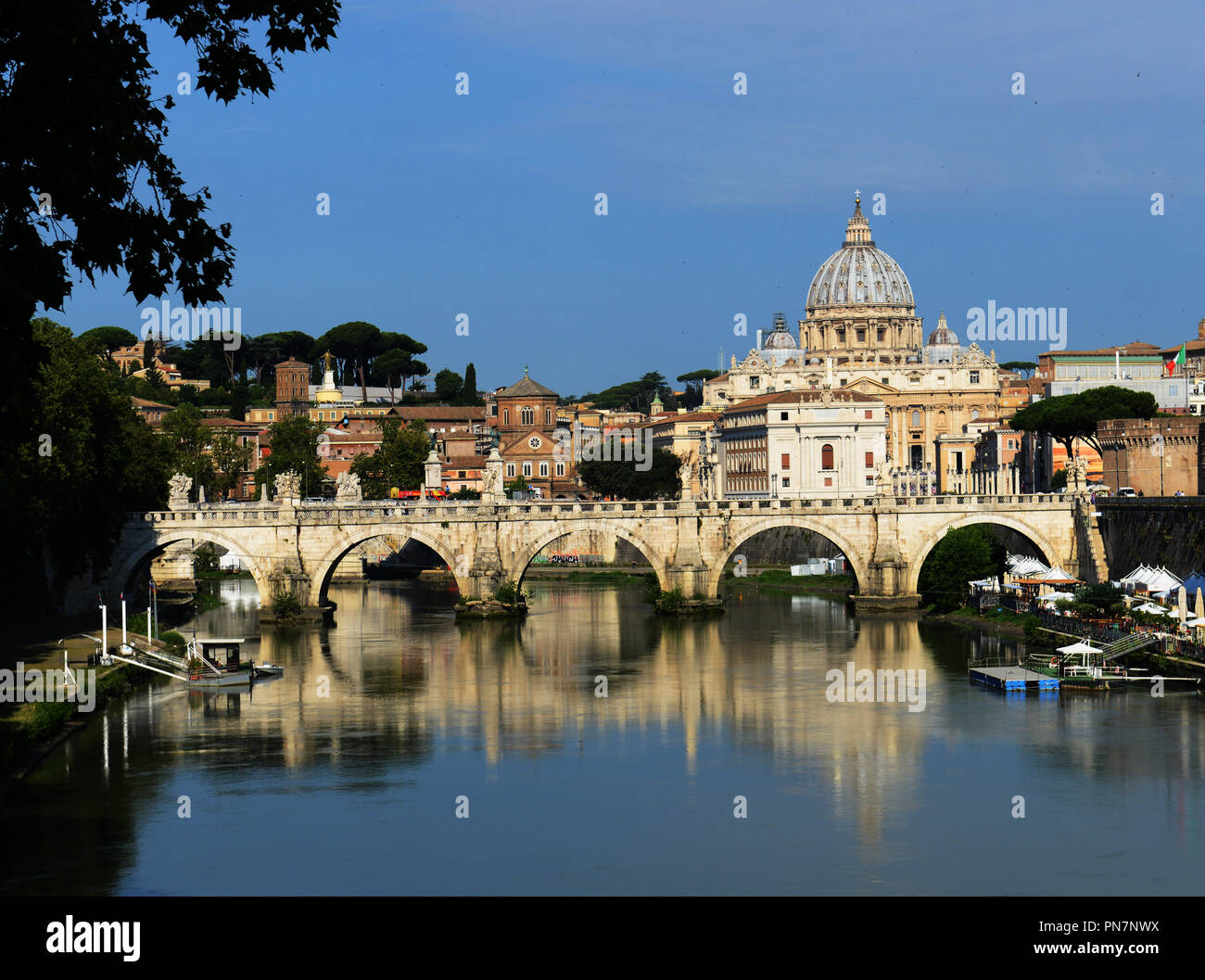A romantic view of the Vatican Stock Photo - Alamy