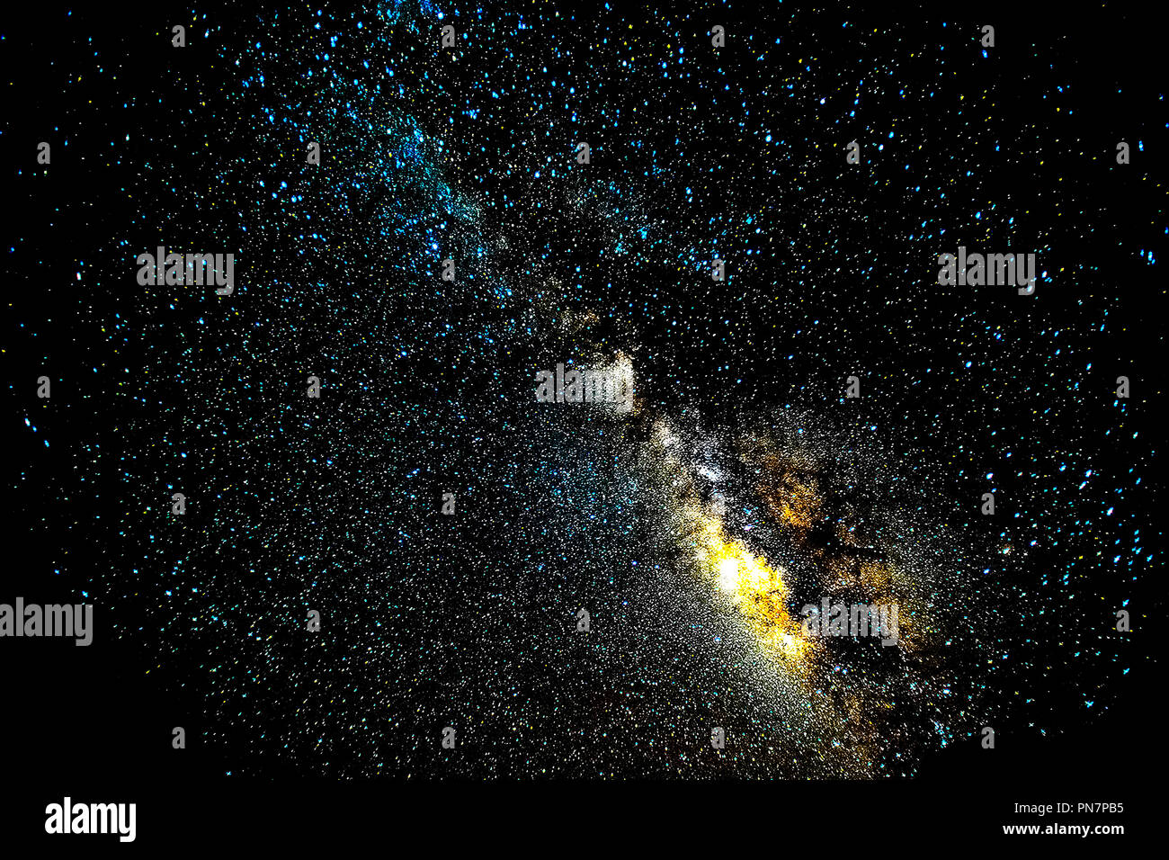 View of Milky Way Galaxy Stock Photo - Alamy