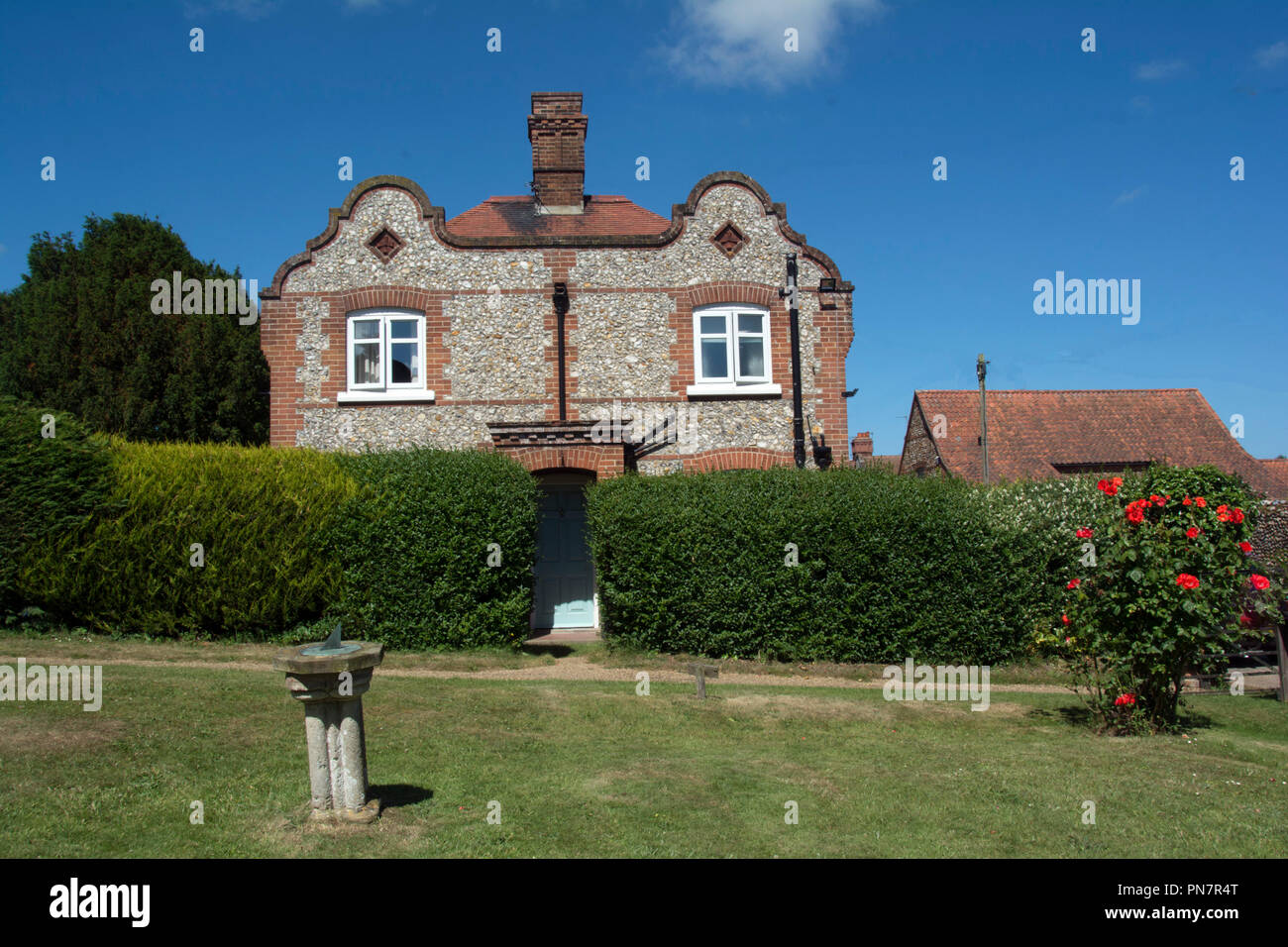 NORFOLK; GLANFIELD; DUTCH STYLE HOUSE Stock Photo - Alamy