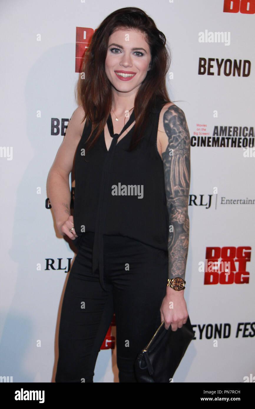 Chelsea Mee 09/30/2016 The Beyond Fest Screening of "Dog Eat Dog" held ...