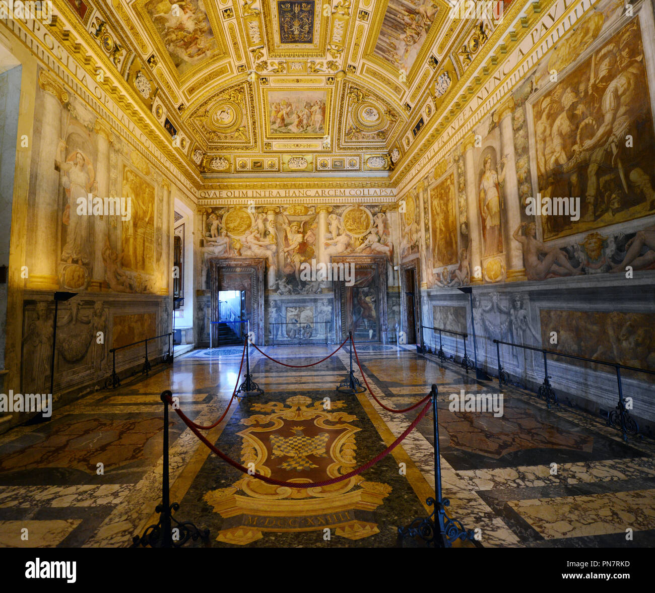 Castel sant'angelo interior hi-res stock photography and images - Alamy