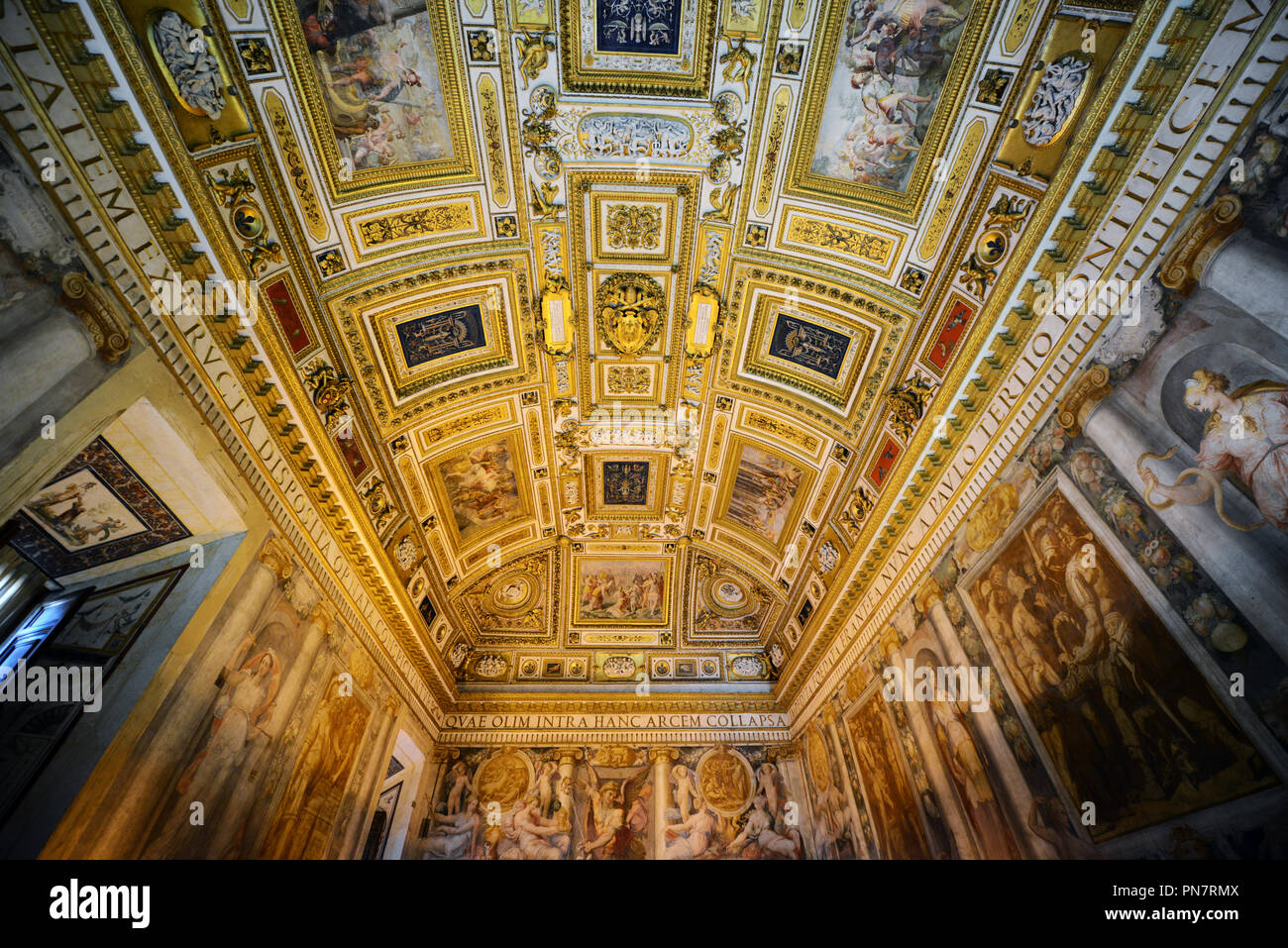 Castel sant'angelo interior hi-res stock photography and images - Alamy