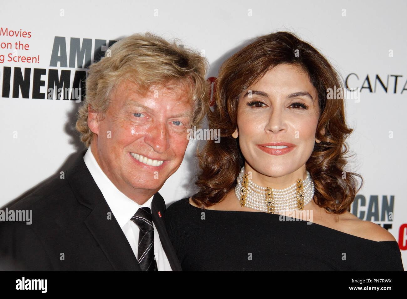 Nigel Lythgoe and Jo Champa at the 30th Annual American Cinematheque ...