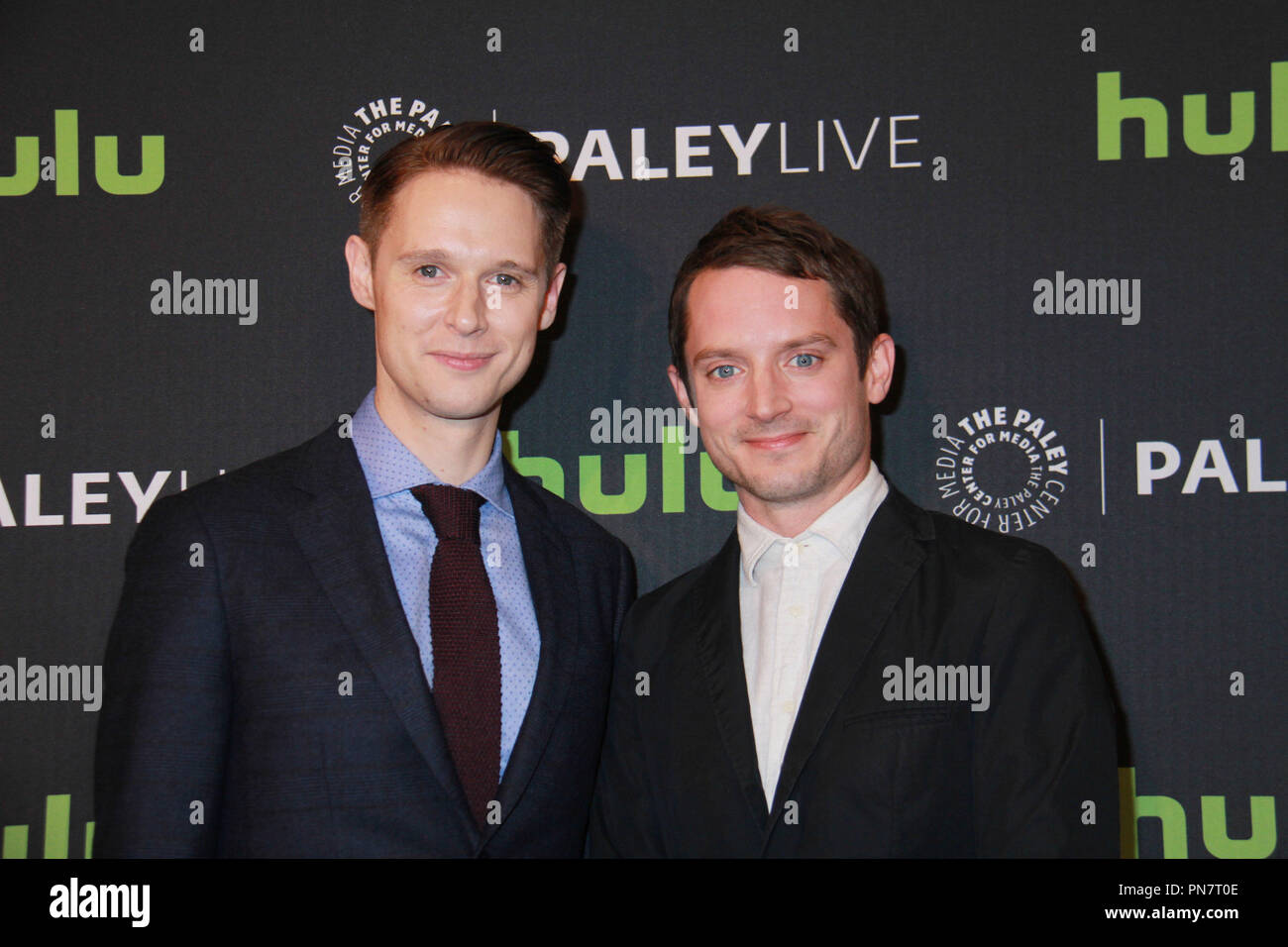 Samuel Barnett, Elijah Wood 10/18/2016 PaleyLive LA premiere event ...