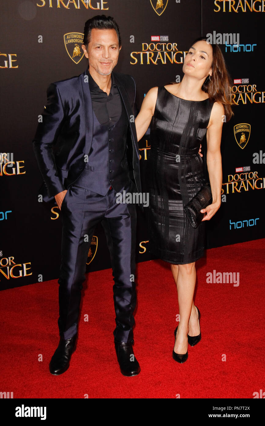 Benjamin Bratt and Talisa Soto at the World Premiere of Marvel Studios ...