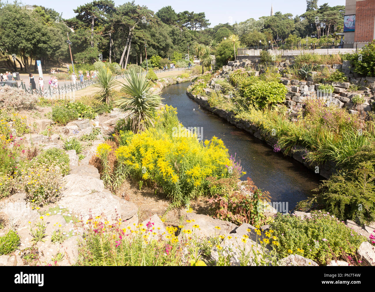 Bourne river bournemouth hi-res stock photography and images - Alamy
