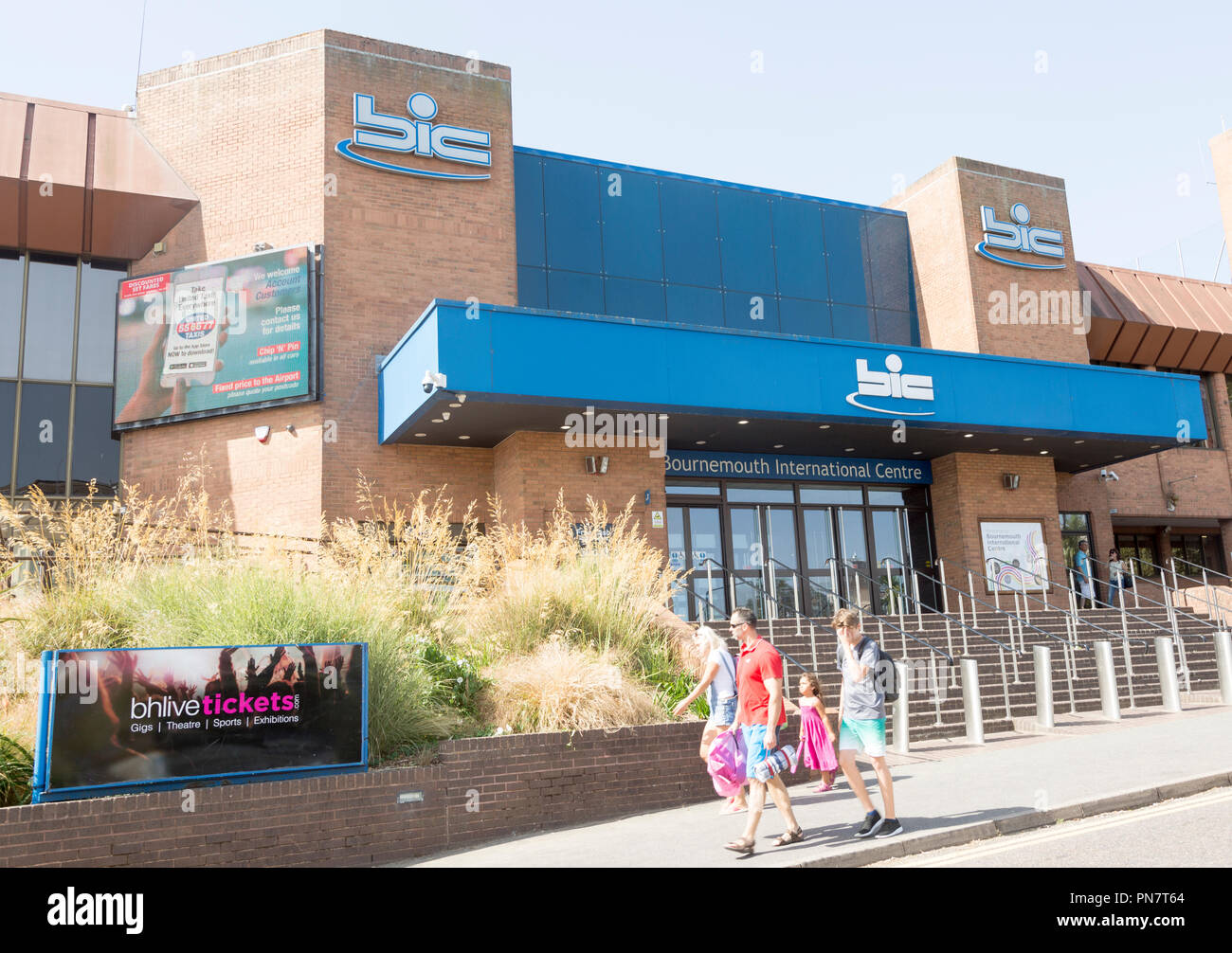 Bournemouth International Centre building, Bournemouth, Dorset, England ...