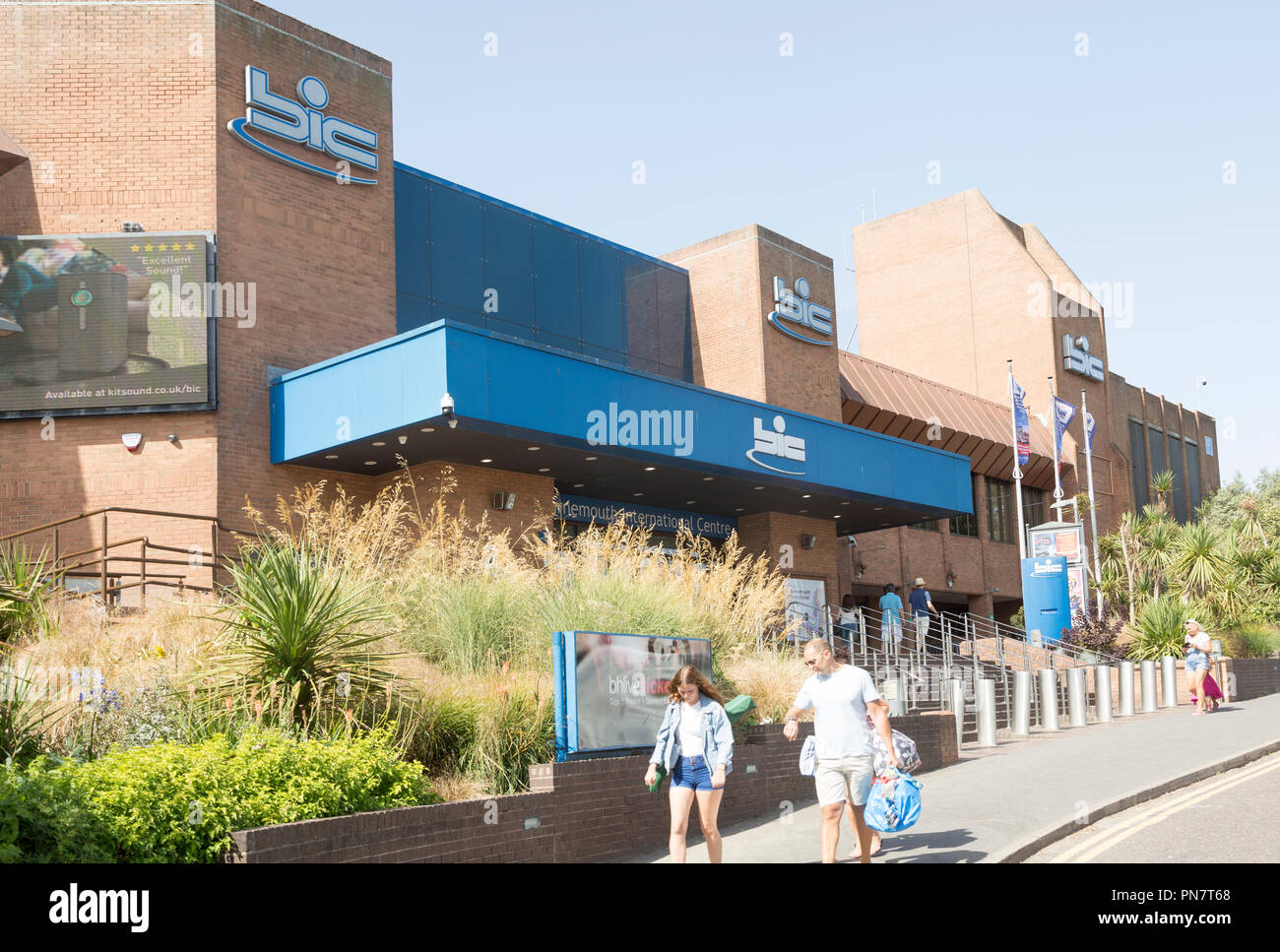 Bournemouth International Centre building, Bournemouth, Dorset, England ...