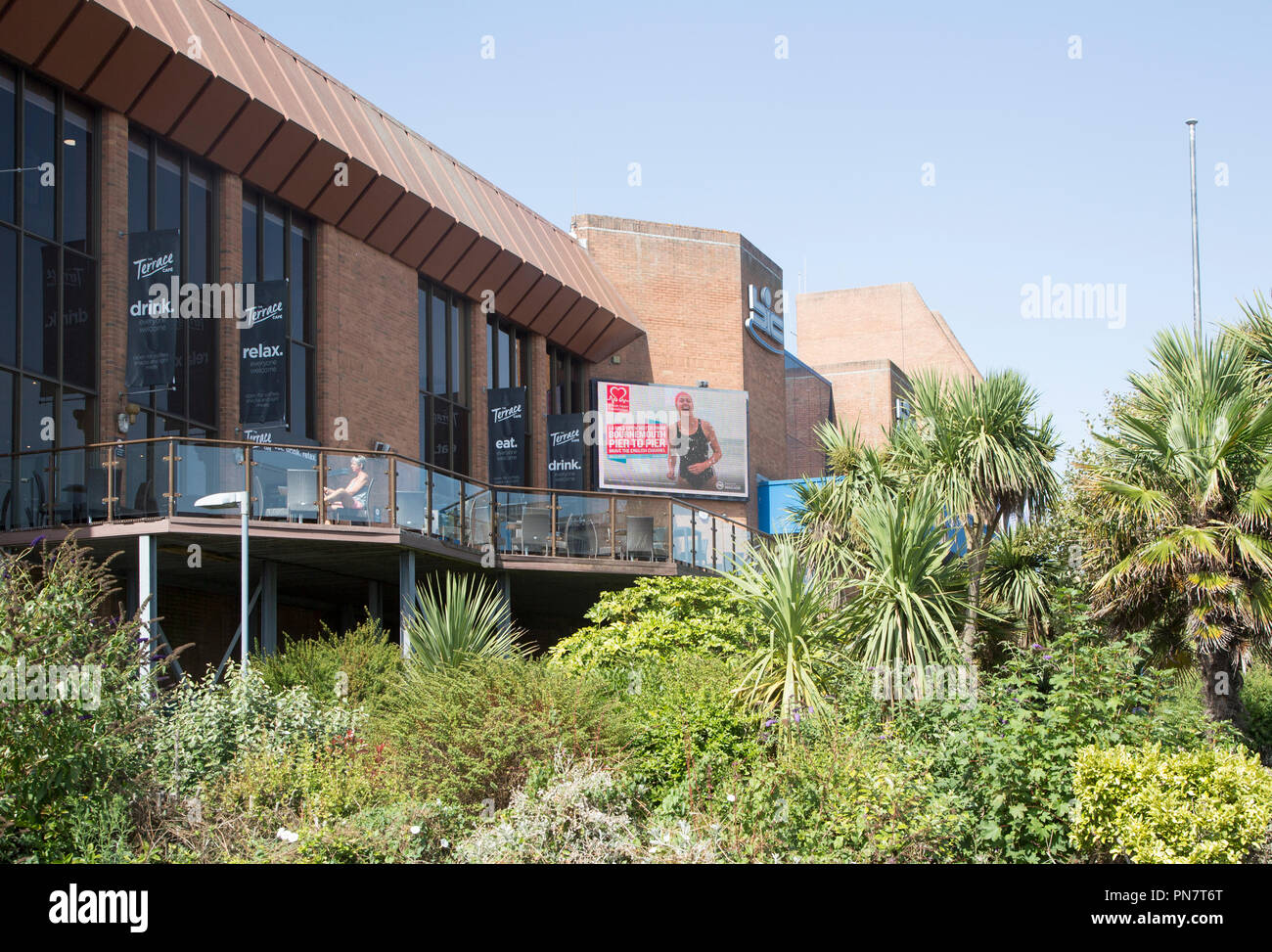 Bournemouth International Centre building, Bournemouth, Dorset, England ...