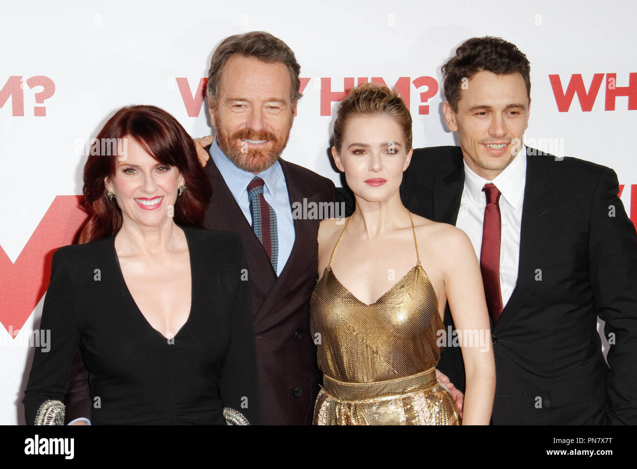Megan Mullally, Bryan Cranston, Zoey Deutch, James Franco at the World ...