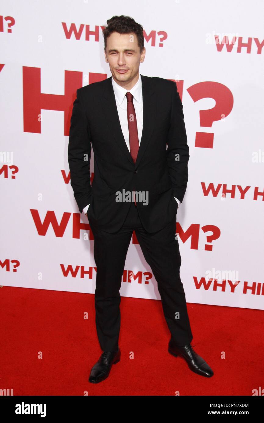 James Franco 12/17/2016 "Why Him?" Premiere at the Regency Bruin ...