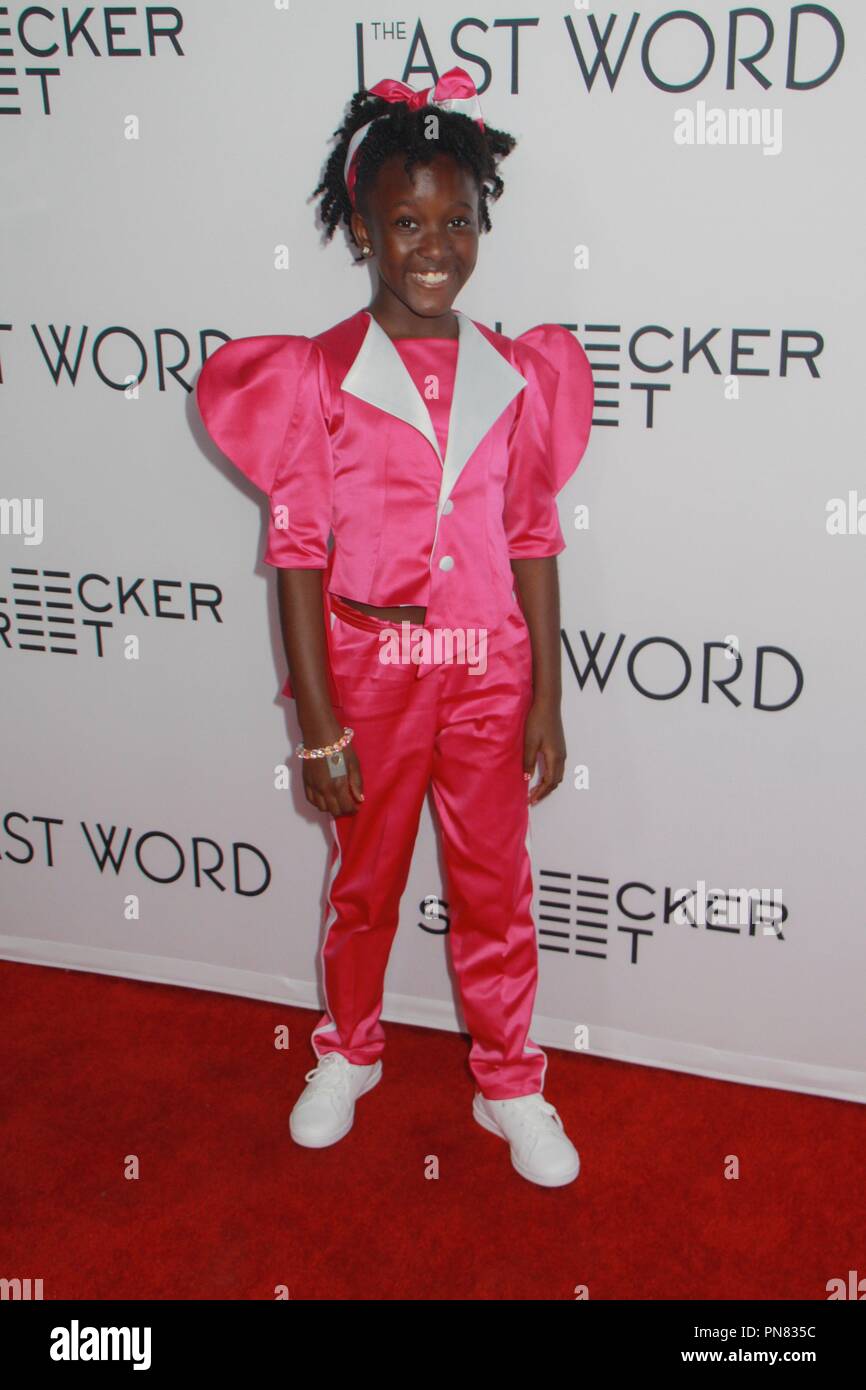 Ann'Jewel Lee 3/1/2017 The Los Angeles Premiere of "The Last Word" held ...