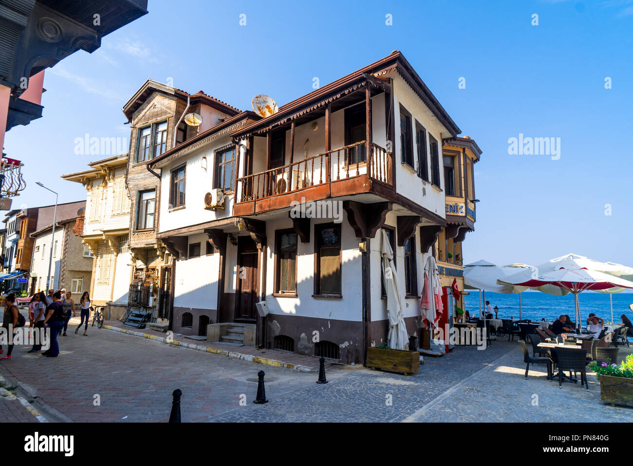 BURSA, TURKEY - SEPTEMBER 01, 2018 :: Mudanya is Greek historical ...