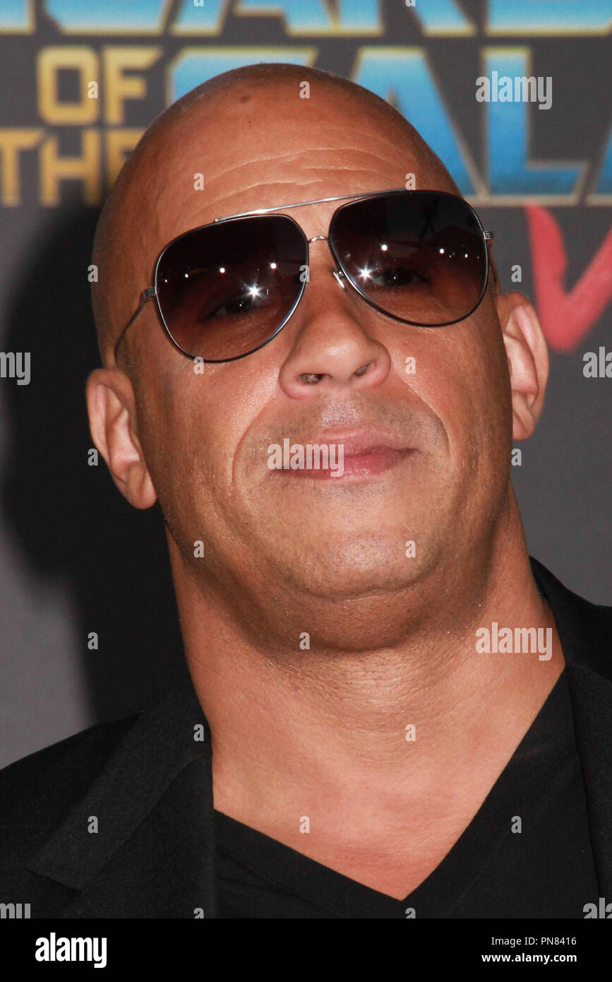 Vin Diesel 04/19/2017 The World Premiere of "Guardians of the Galaxy ...
