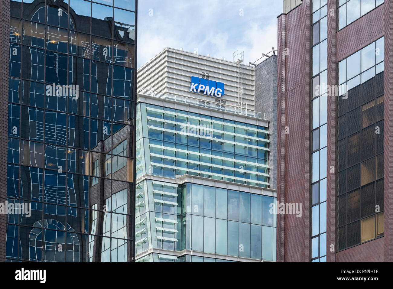Snow Hill development, as seen from Colmore Row, Birmingham, England ...