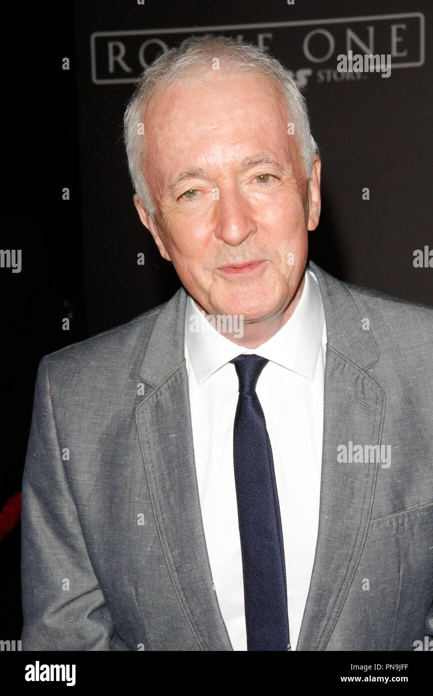 Anthony Daniels at the world premiere of "Rogue One: A Star Wars Story ...