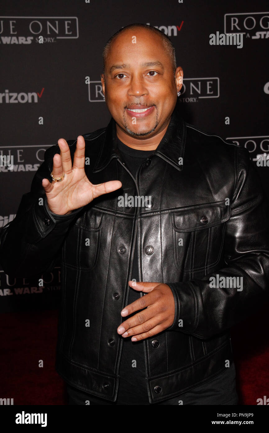 Daymond John at the world premiere of "Rogue One: A Star Wars Story ...