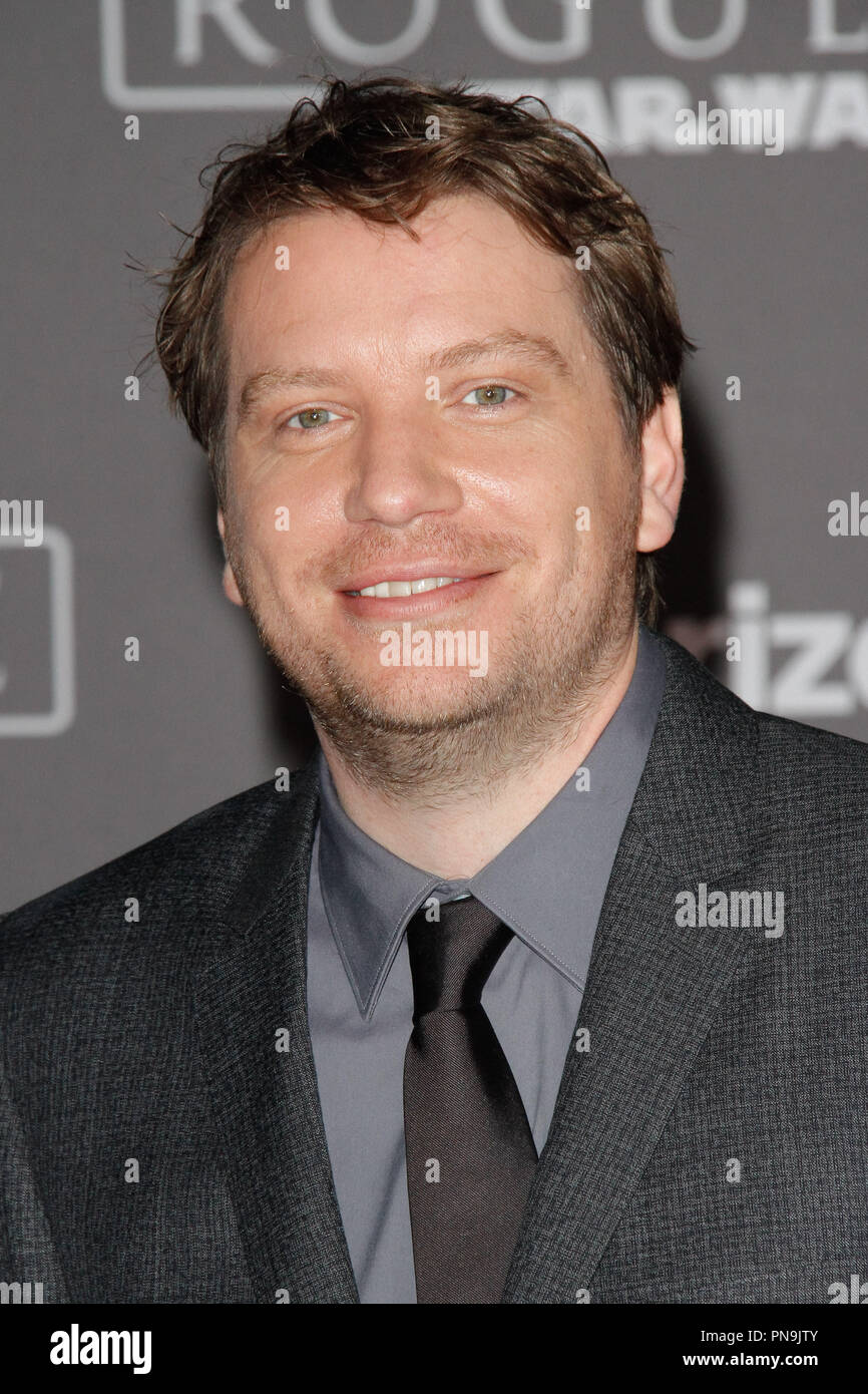 Gareth Edwards at the world premiere of "Rogue One: A Star Wars Story ...