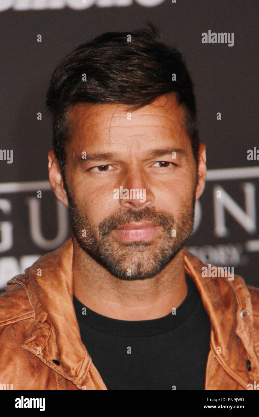2016 ricky martin hi-res stock photography and images - Alamy