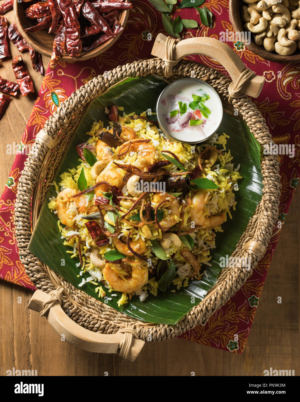 Prawn biriyani hi-res stock photography and images - Alamy