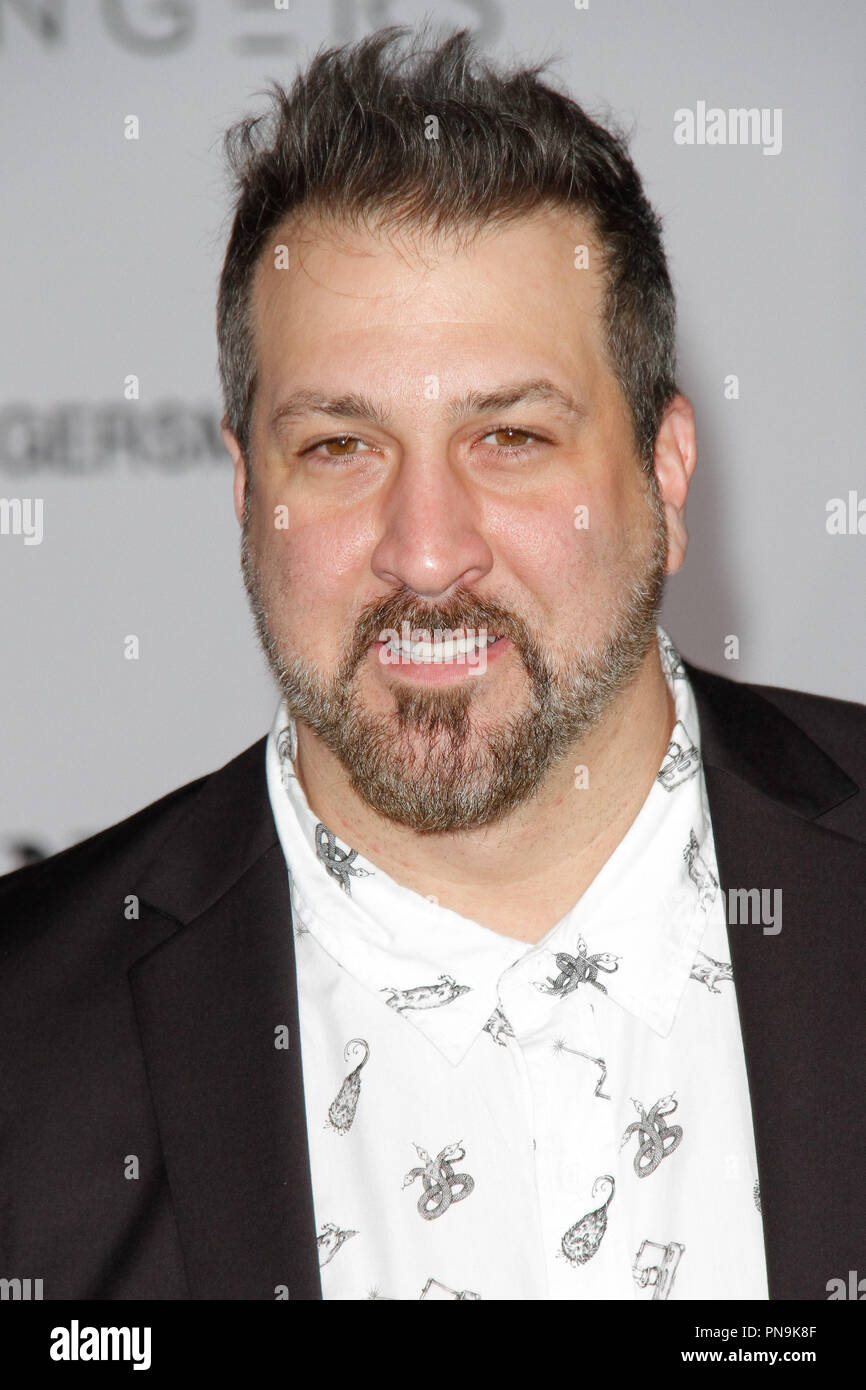 Joe Fatone at the World Premiere of Columbia Pictures' "Passengers ...