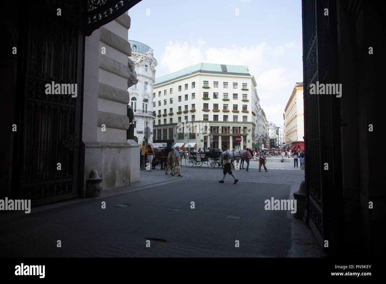 Vienna, Austria, September 7, 2018.Cityscape views of one of Europe's ...