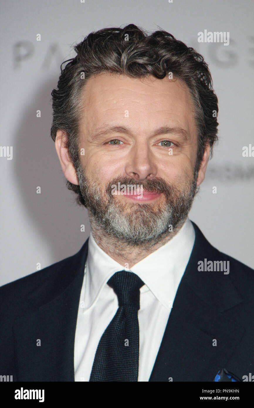 Michael Sheen 12/14/2016 The World Premiere of "Passengers" held at the ...