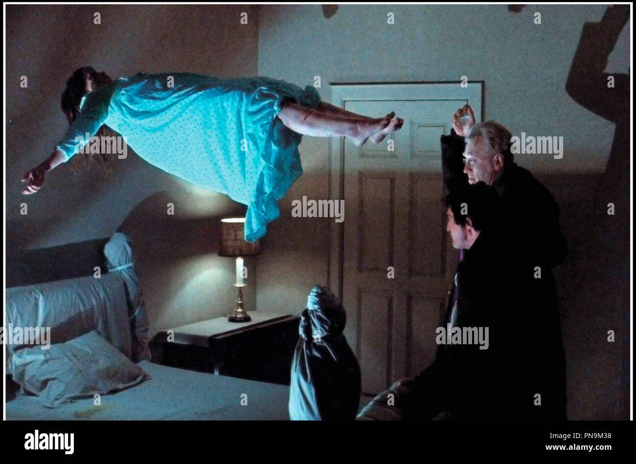 Linda Blair Max Von Sydow Stock Photos & Linda Blair Max Von Sydow ...