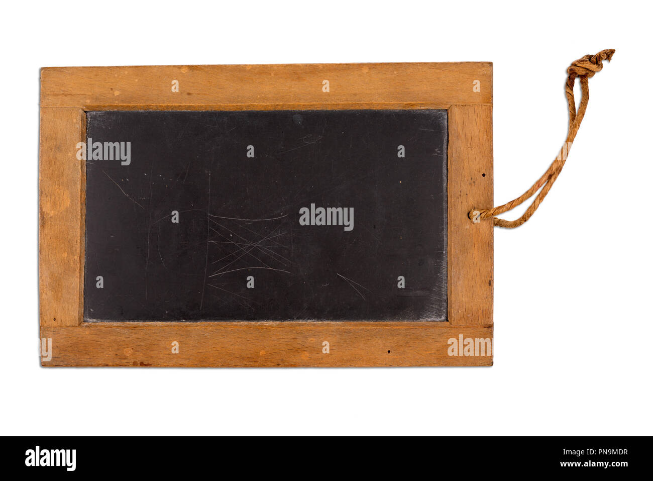 Old rustic slate blackboard isolated on white Background Stock Photo ...