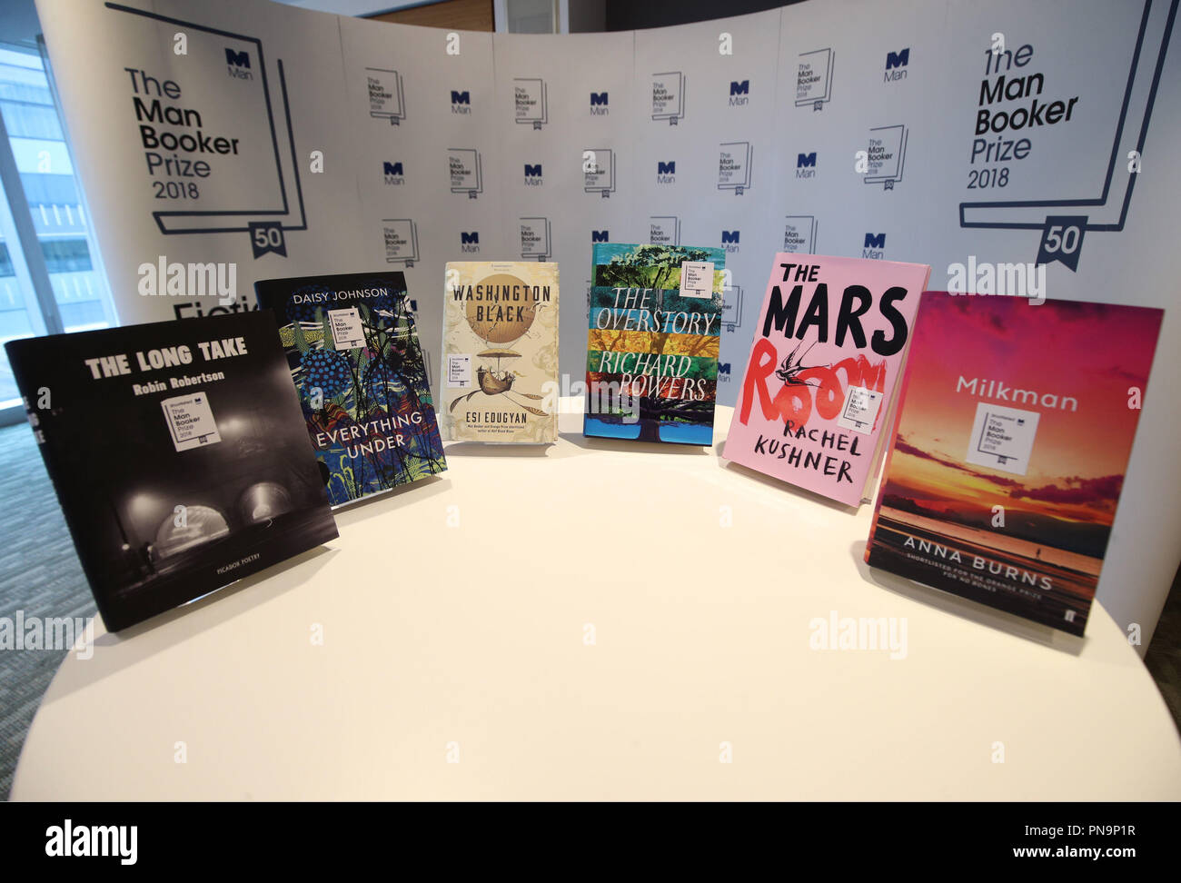 The shortlisted books at the Man Booker Prize 2018 shortlist ...