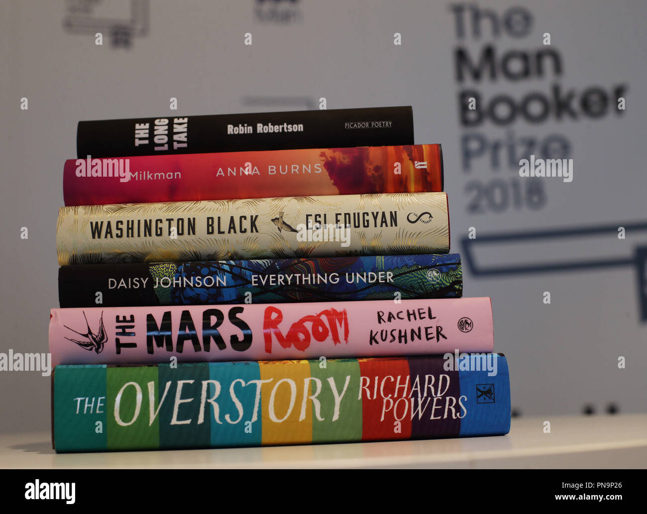 The shortlisted books at the Man Booker Prize 2018 shortlist ...