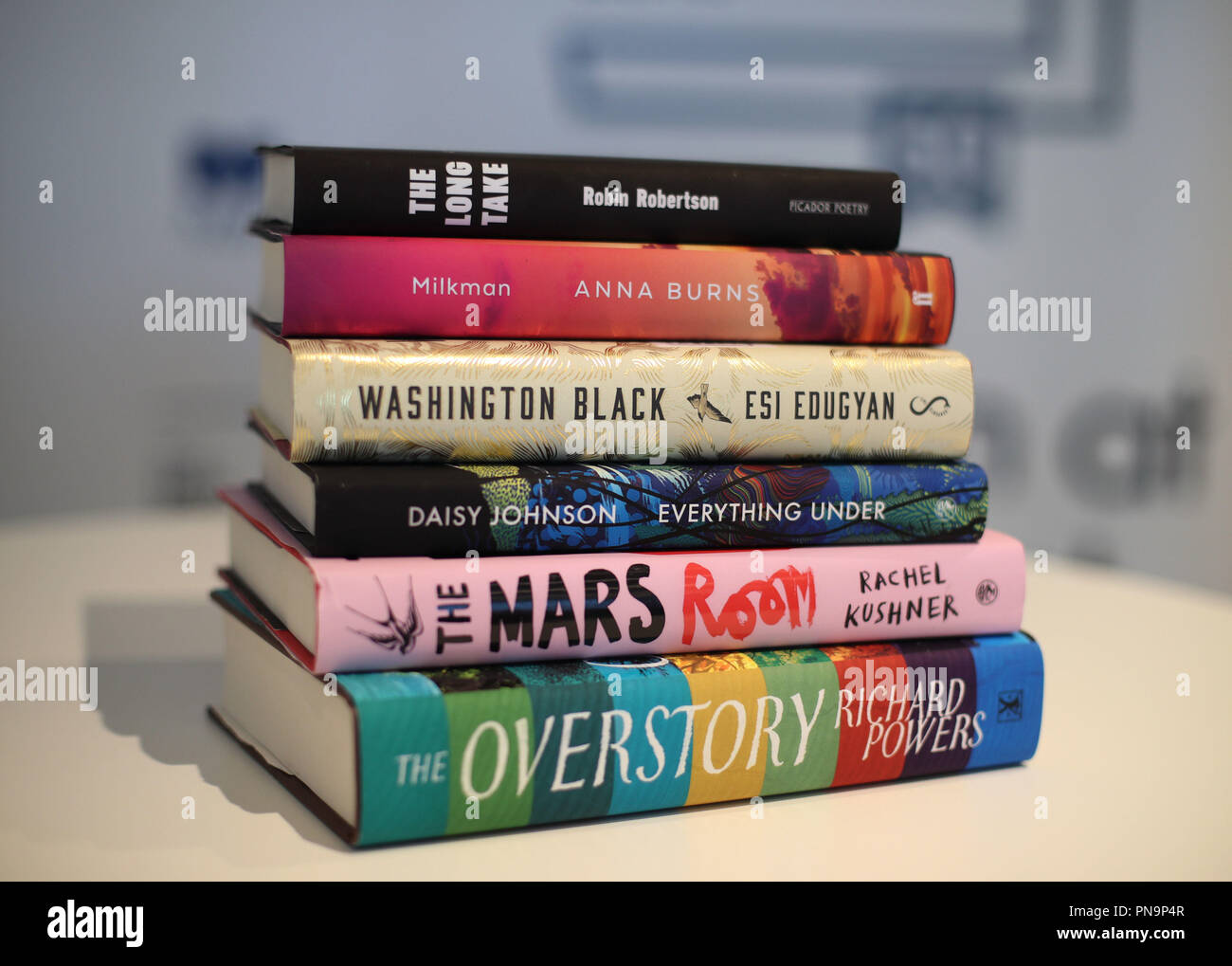 The shortlisted books at the Man Booker Prize 2018 shortlist ...