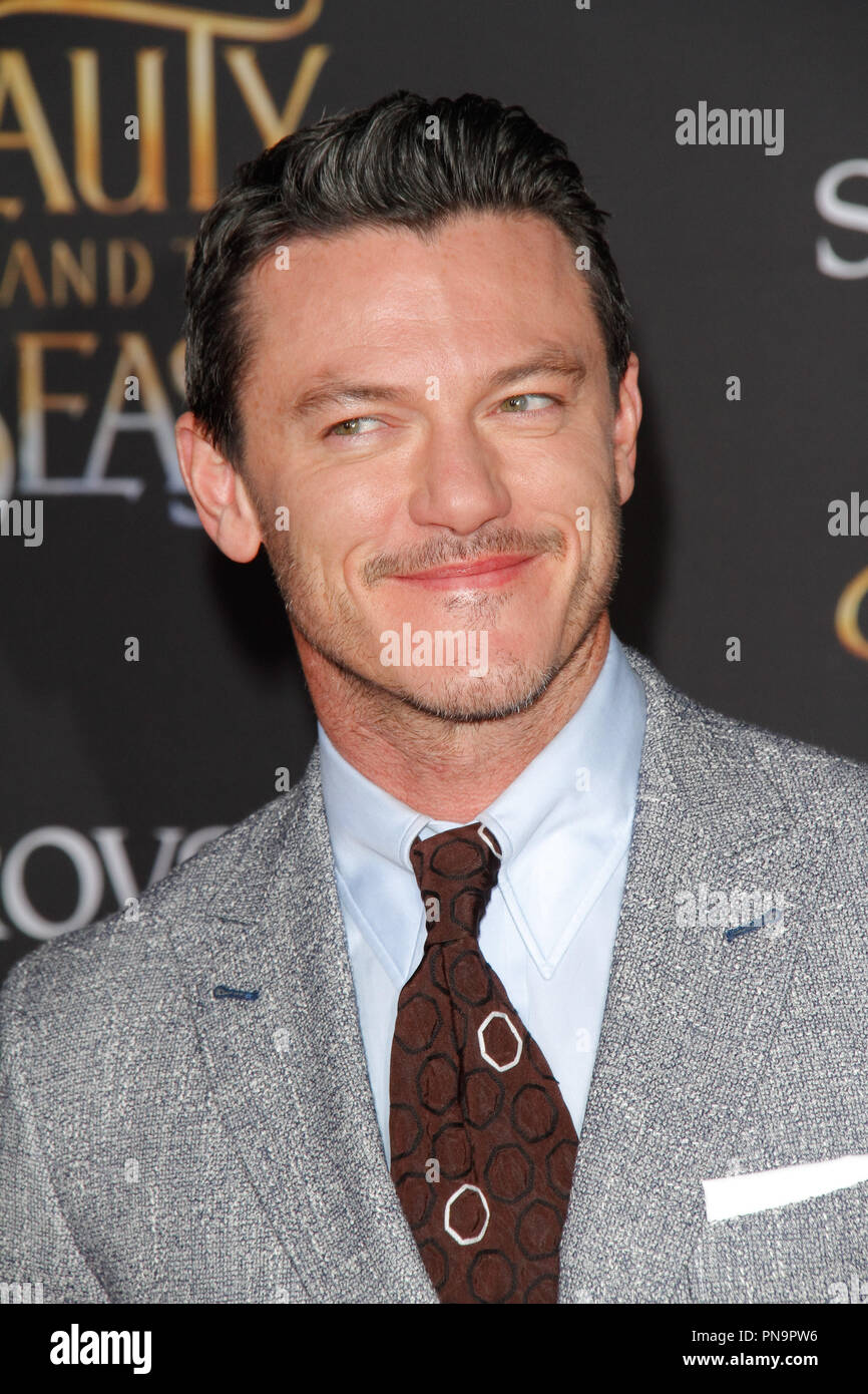 Luke Evans at the World Premiere of Disney's "Beauty and the Beast ...