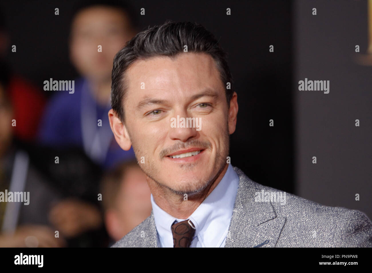 Luke Evans at the World Premiere of Disney's "Beauty and the Beast ...
