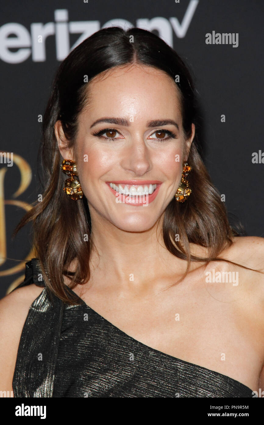 Louise Roe at the World Premiere of Disney's "Beauty and the Beast ...
