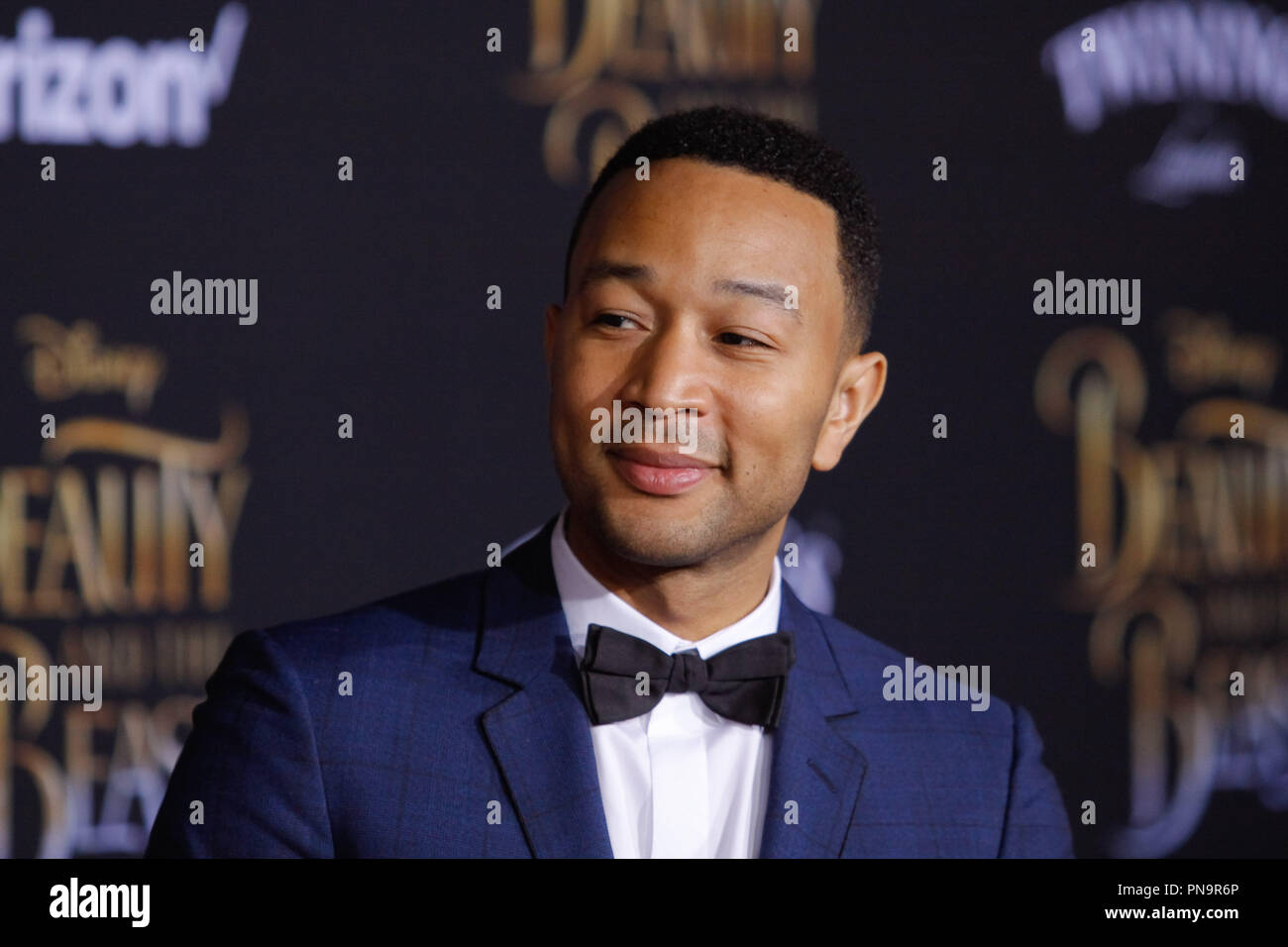 John Legend at the World Premiere of Disney's "Beauty and the Beast ...