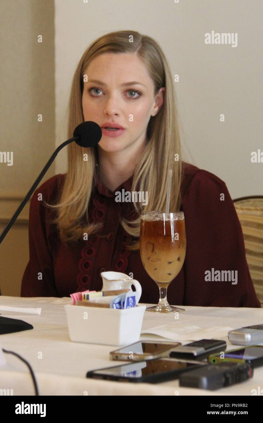 Amanda Seyfried 03/03/2017 "The Last Word" Press Conference held at The Four Seasons Los Angeles ...