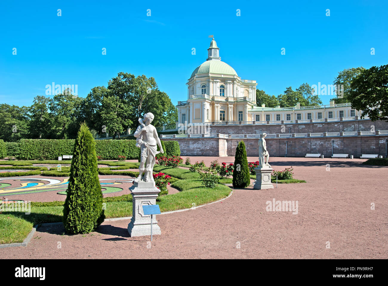 View to oranienbaum palace hi-res stock photography and images - Alamy