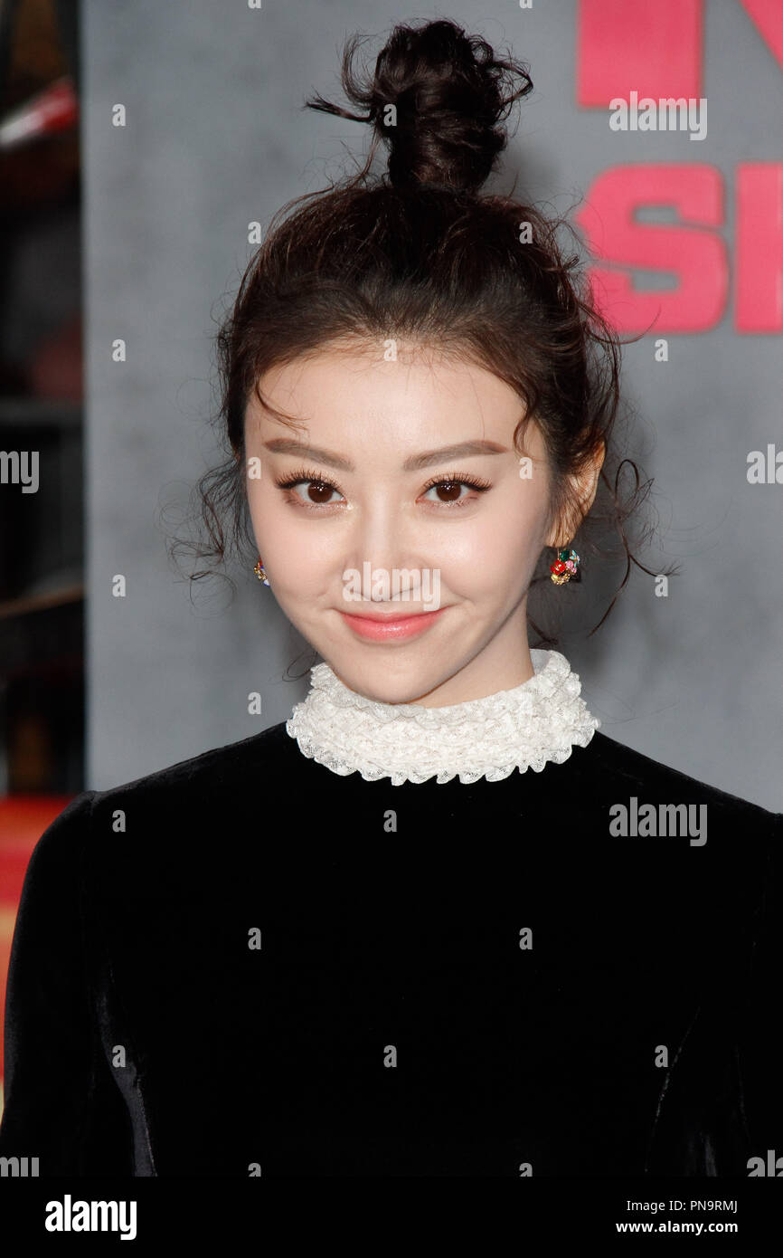 Jing Tian at the Premiere of Warner Bros. Pictures' "Kong: Skull Island ...