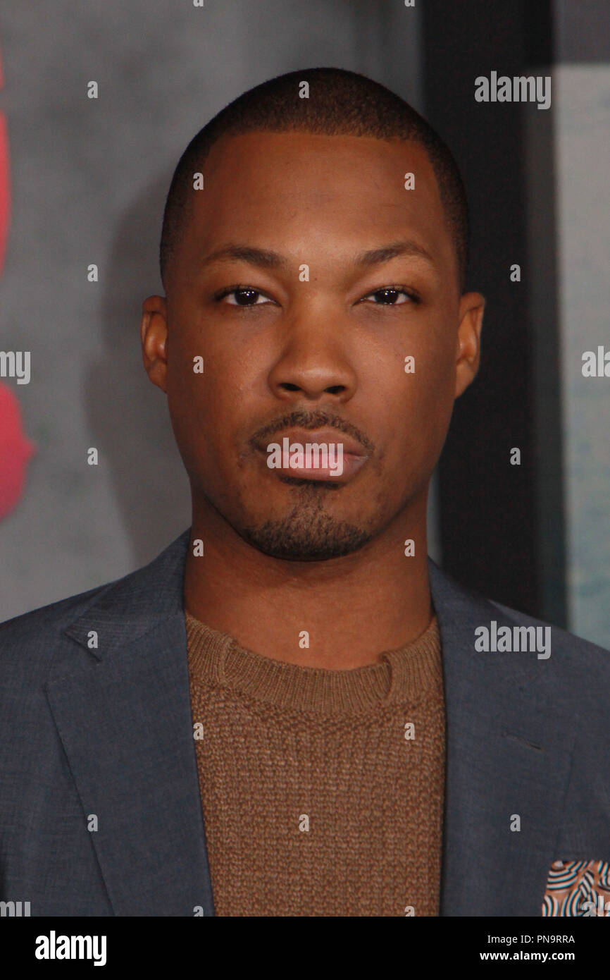 Corey Hawkins at the Premiere of Warner Bros. Pictures' "Kong: Skull ...