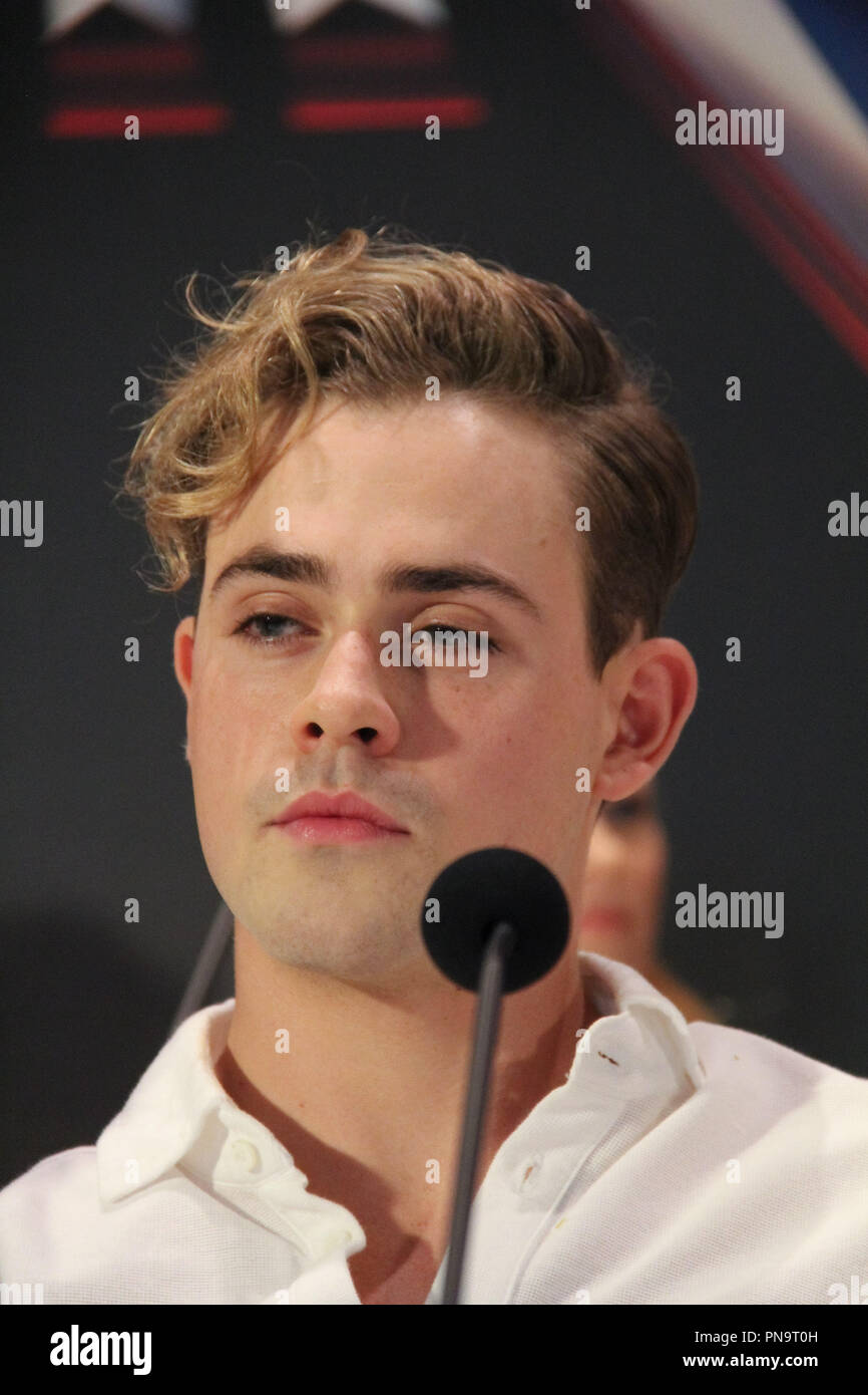 Dacre Montgomery 03/11/2017 "Power Rangers" Press Conference held at ...