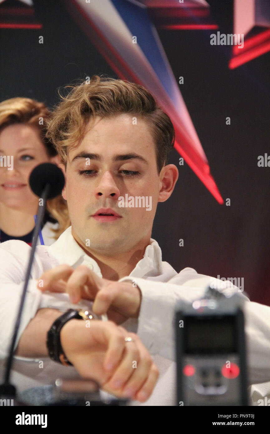 Dacre Montgomery 03/11/2017 "Power Rangers" Press Conference held at ...