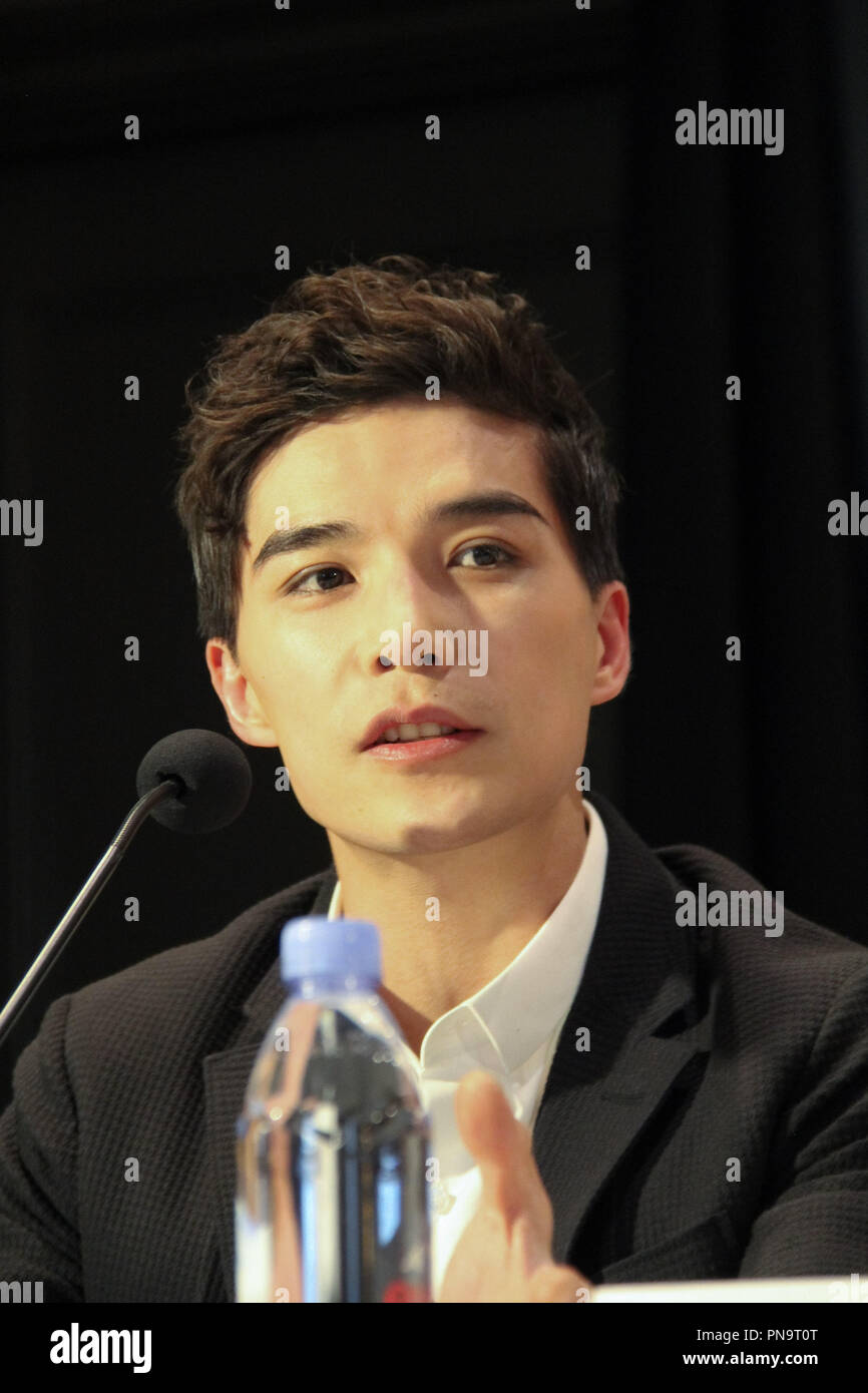 Ludi Lin 03/11/2017 "Power Rangers" Press Conference held at Four ...