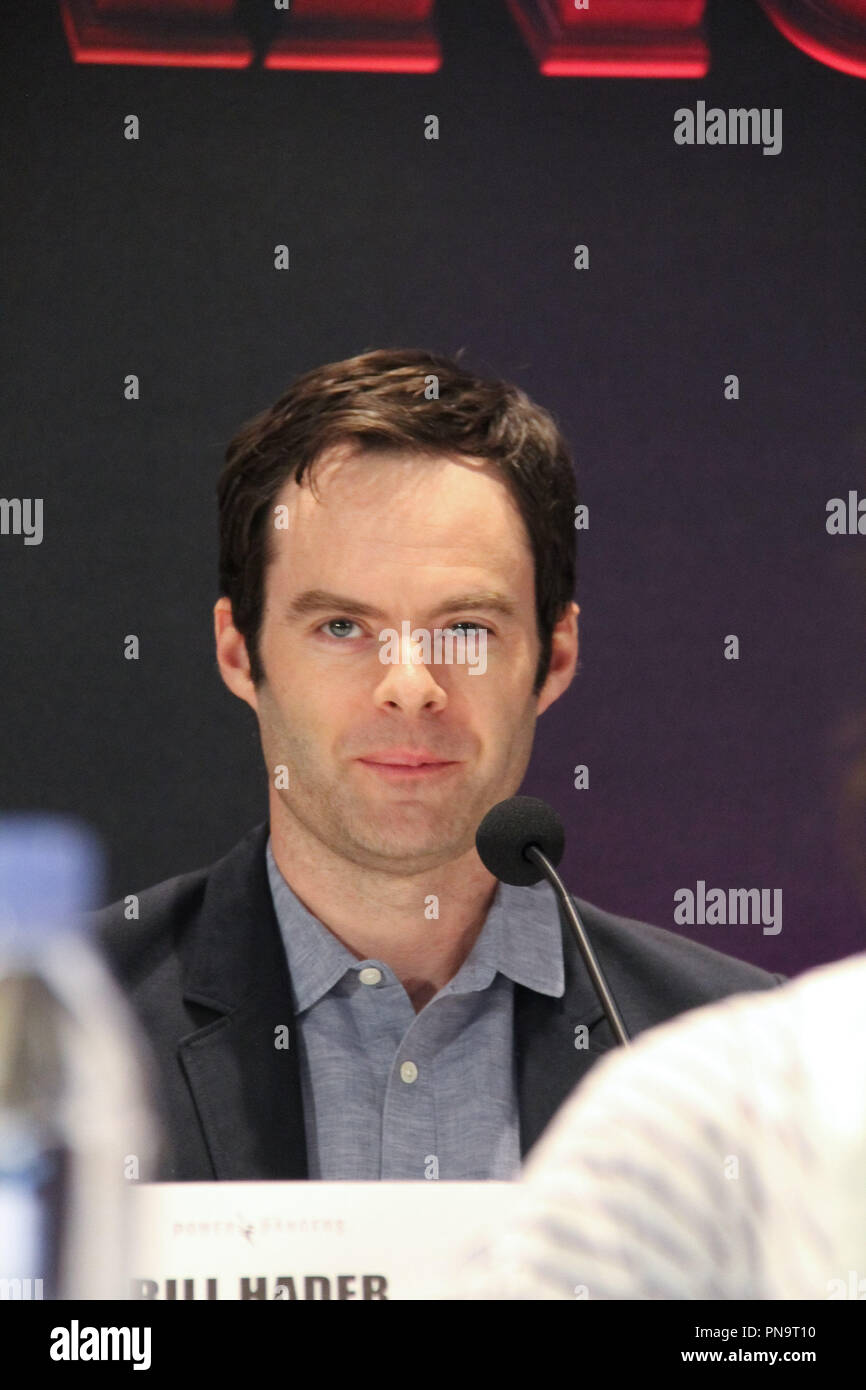 Bill Hader 03/11/2017 "Power Rangers" Press Conference held at Four ...