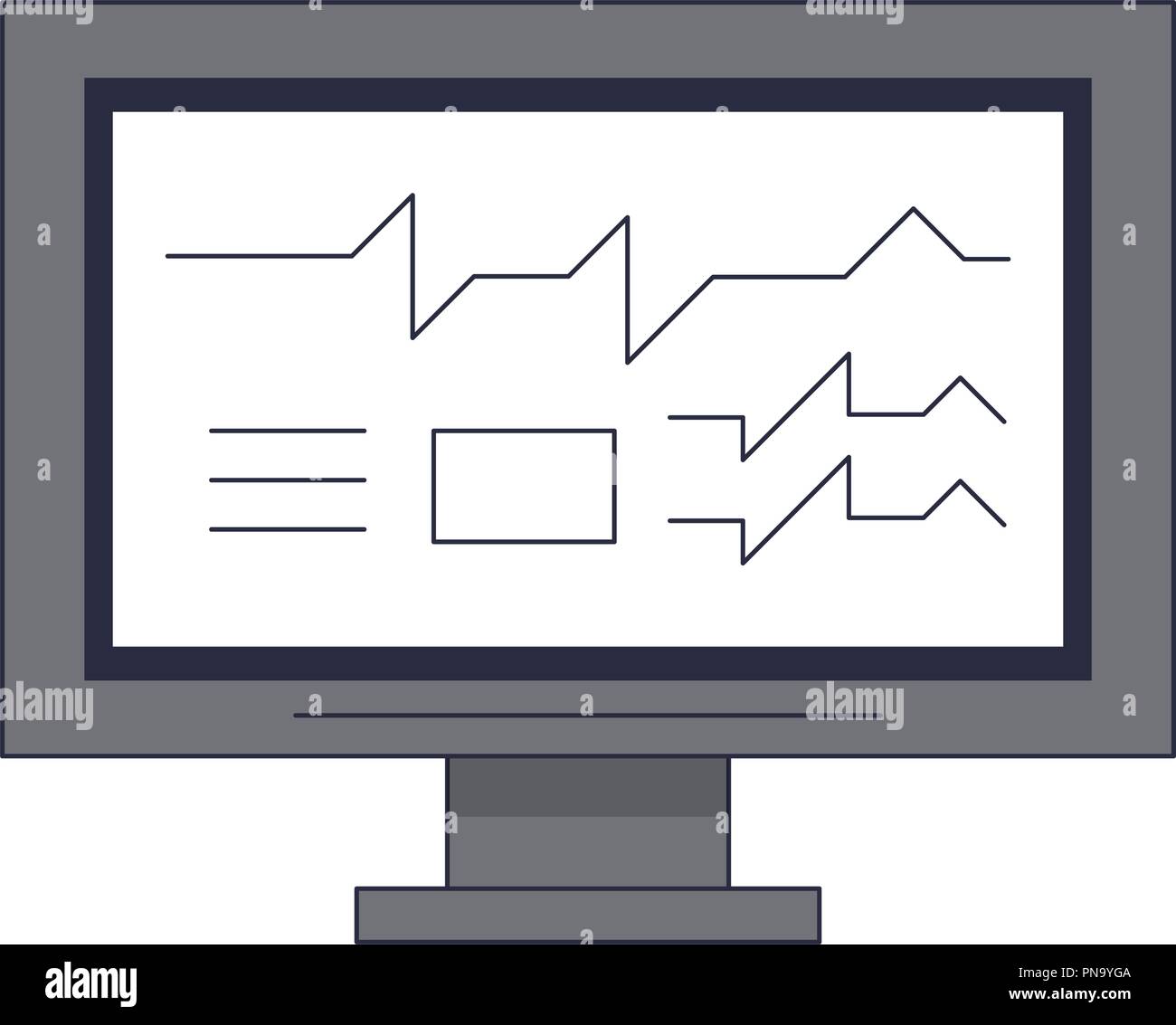 Computer screen technology Stock Vector Image & Art - Alamy