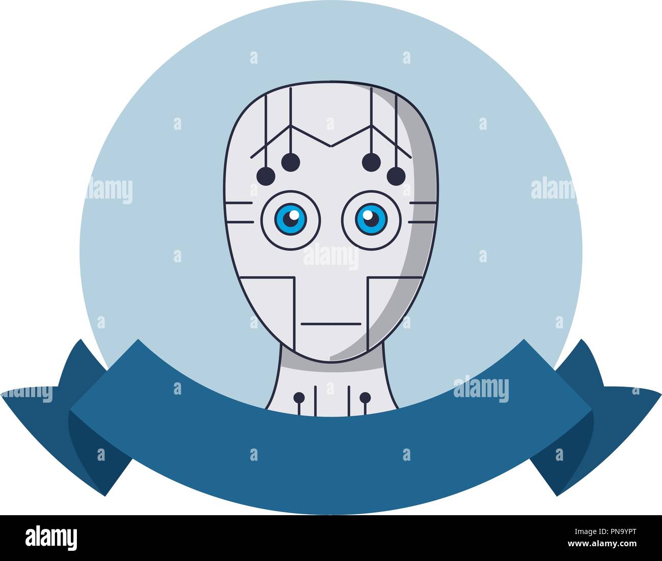 Bionic man human model Stock Vector Images - Alamy